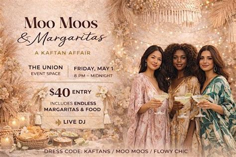 Moo Moos And Margaritas Tickets Friday May 1 • 8 Pm 11 59 Pm Eventbrite