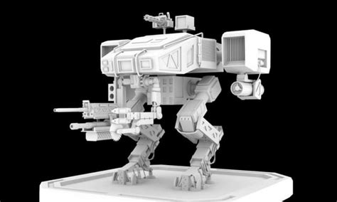 Moose Robot From Chappie Moose Tactical Military Robot Fan Art