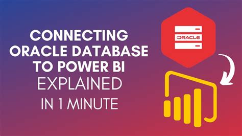 How To Connect Oracle Database To Power BI (2025) - YouTube