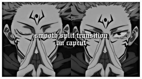 Smooth Split Transition On Capcut Tutorial Youtube