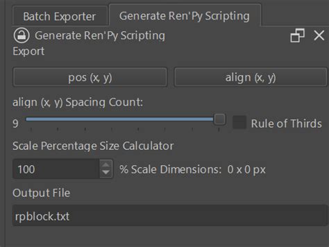 i made a krita plugin to generate ren py scripting r renpy