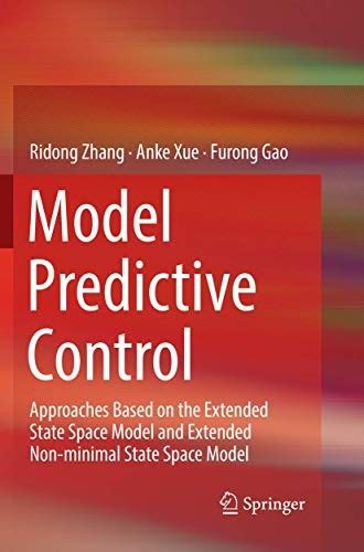 Model Predictive Control By Ridong Zhang Open Library