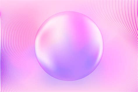 추상 보라색 분홍색 배경 유체 둥근 반짝이는 원 또는 물방울 젤리 구체 및 물결 모양의 선 복사 공간 과학 프리젠 테이션 현대 포스터 트렌디 한 화장품 배너에 적합 강렬하고