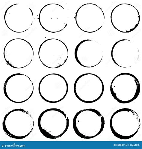 Circle Elements Set 02 Stock Vector Illustration Of Effect 35584716