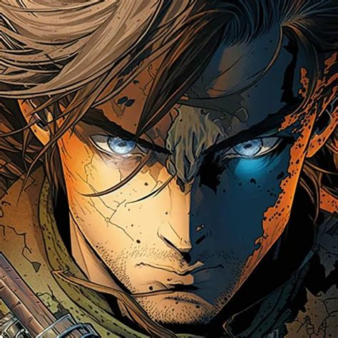 Detailed Close Up Comic Portraits Midjourney Prompt Promptbase
