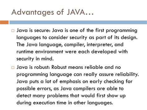 Ppt Java Overview Powerpoint Presentation Free Download Id3324568