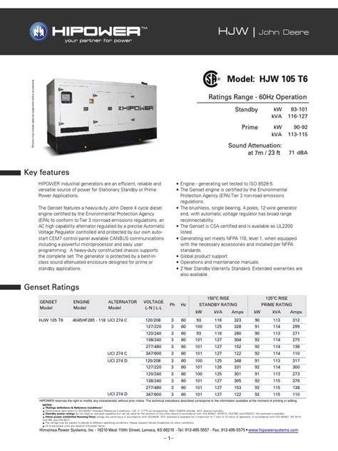 800 Kw Sdmo Generator Specifications Pdf