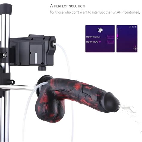 Hismith Premium Sex Machine 8 İnc Squirting Injection Unit Boşalabilir