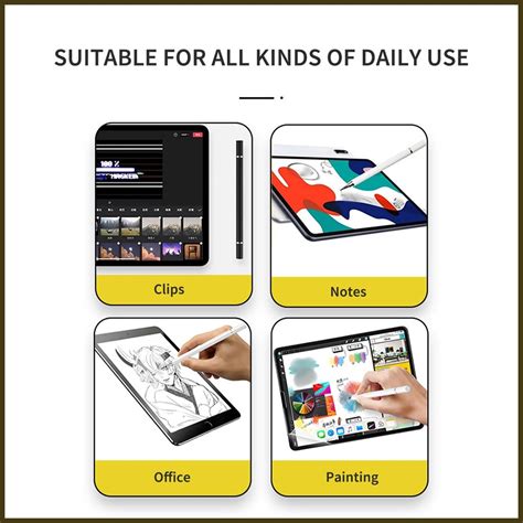 Luxury Capacitive Stylus Pen Active Electric Pen For Tablets Phone Laptops Digital Touch Screen