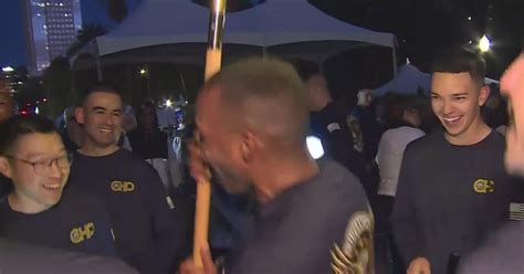 Chp Cadet S Complete Final Physical Task In Sacramento Cbs Sacramento