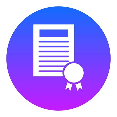 Premium Vector Certificate Vector Illustration