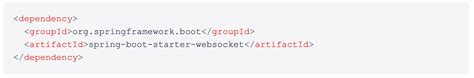 implement websocket with spring framework