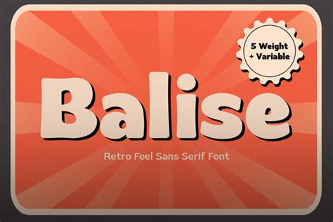 balise bold font opentype youworkforthem