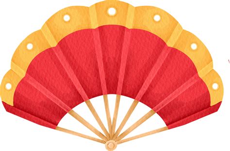 Watercolor Chinese Fan 16535975 Png