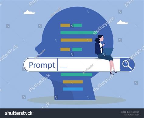 Prompt Ai Artificial Intelligence Query Input Stock Vector Royalty