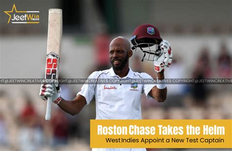 West Indies Announce Roston Chase As New Test Captain