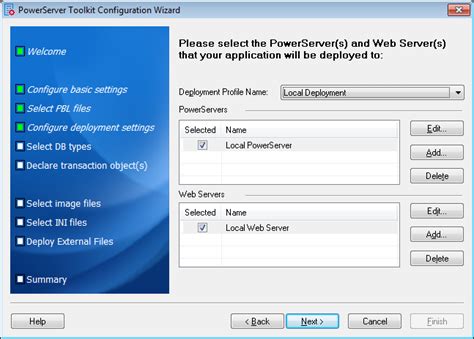 task 3 configure and deploy the application powerserver mobile