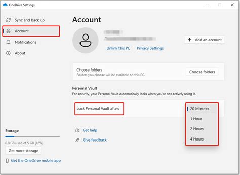 How To Change OneDrive Personal Vault Lock Time On Windows 11 10