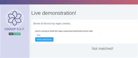 Celah Dos Pada Regex Redos