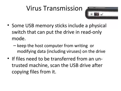 USB Flash Drive Security PPT Data Storage And Warehousing Computing