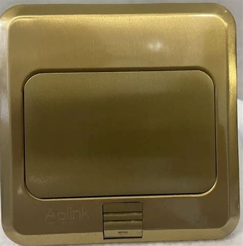 Aplink Brass Pop Up Type Floor Socket Box In 2 Pin And 3 Pin Sockets 220v 10a At ₹ 1499pi Pop