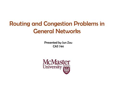 PPT Routing And Congestion Problems In General Networks PowerPoint Presentation ID
