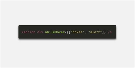 Framer Motion Example Framer Motion Whiledrag