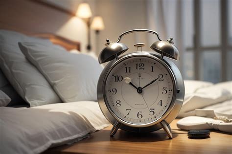 Premium Photo Classic Alarm Clock