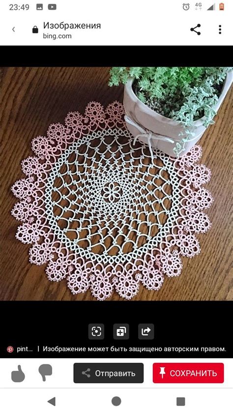 Pin By евгения On фриволите Tatting Patterns Tatting Lace Tatting