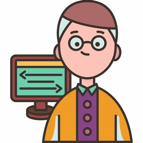 Digital Technologist Programmer Developer Employee Icon Download On Iconfinder