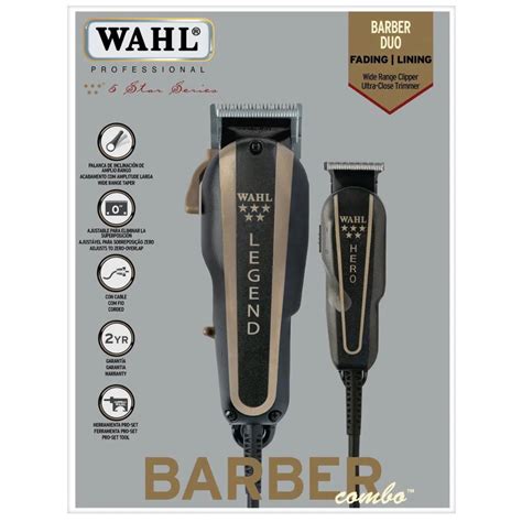 Wahl Combo Legend Barber Hero 5 Star Series