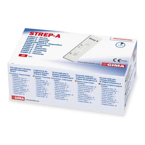 Buy Now Strep A Test Card Box Of 20 Tests Doctor Shop
