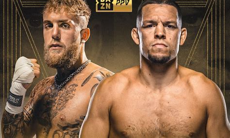 Bisping Near 40 Nate Diaz Fits Jake Pauls Non Boxer Opponent Pattern