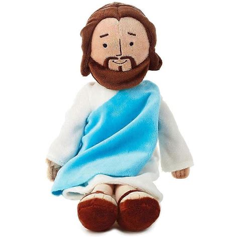 1pcs My Friend Jesus Stuffed Doll God Plushie Saviors With Smile