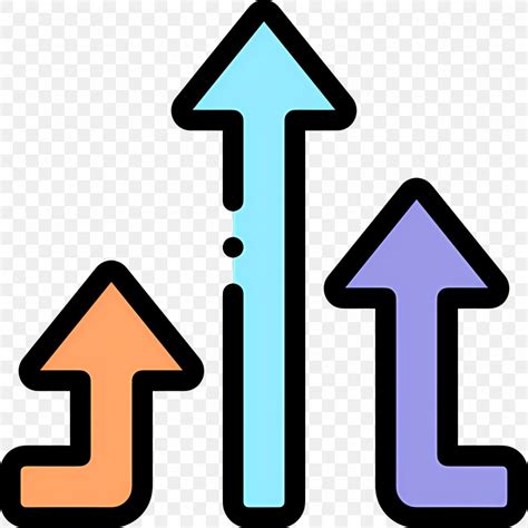 Upward Arrow Colorful Upward Arrows Symbol Png 2048x2048px Upward