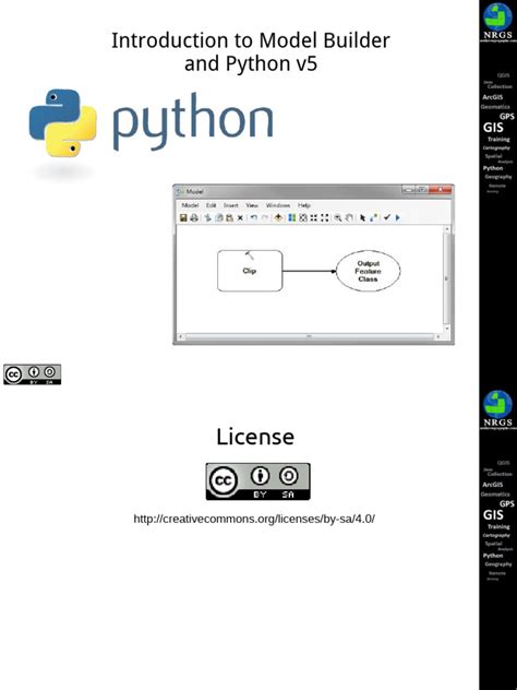 Model Builderand Pythonv 5 Pdf Arc Gis Geographic Information System