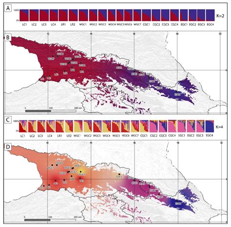 Spatial Genetic Structure Of Populations Of C Sativa In The South Download Scientific Diagram
