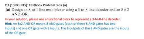 Solved Q POINTS Textbook Problem A A Design Chegg Com