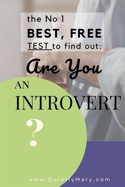 The No 1 Best Free Test To Find Out If Youre An Introvert According