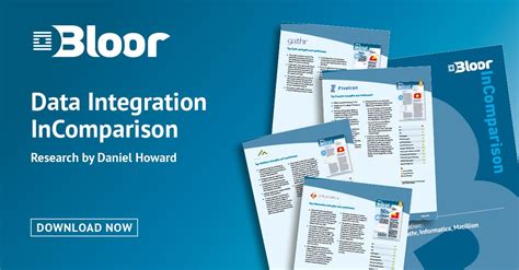 Data Integration Fivetran Gathr Informatica Matillion Bloor Research
