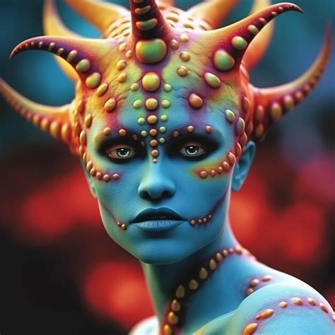 Premium Ai Image Exploring Extraterrestrial Life Forms A Journey Into