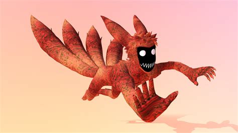 4 Tails Mode Naruto Jinjuriki Fbx 3d Model By Masashi Kishimoto Inc Mephenaijphaton