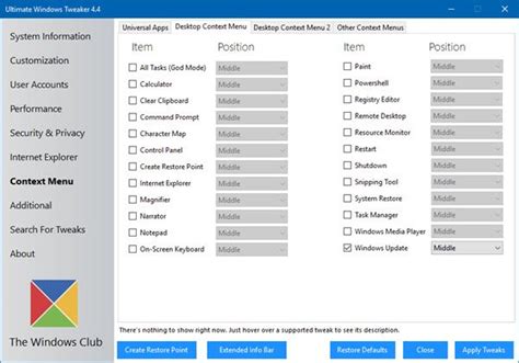 How To Add Windows Updates To Context Menu In Windows