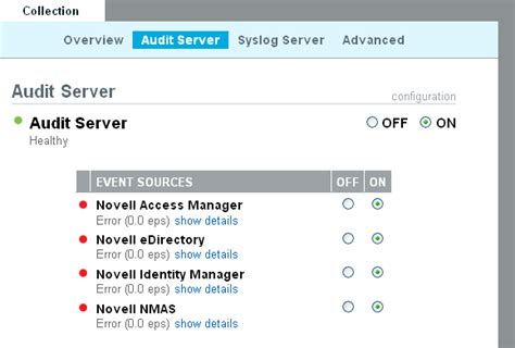 Netiq Documentation Sentinel Log Manager 10 Guide Configuring Data Collection For Novell