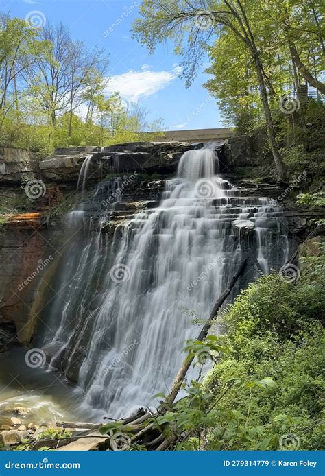 Brandywine Falls Stock Image Image Of Landmark Ohio 279314779