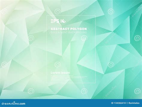 Polygon Abstract Mosaic Vector Background Triangular Low Poly Style
