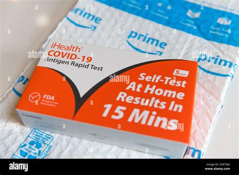 Ihealth Covid Antigen Rapid Test Hi Res Stock Photography And Images Alamy