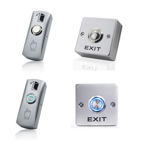 zinc alloy gate door exit button exit switch for d vicedeal