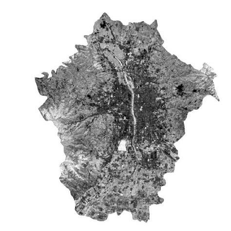 The Modified Normalized Difference Water Index Mndwi Image Of The