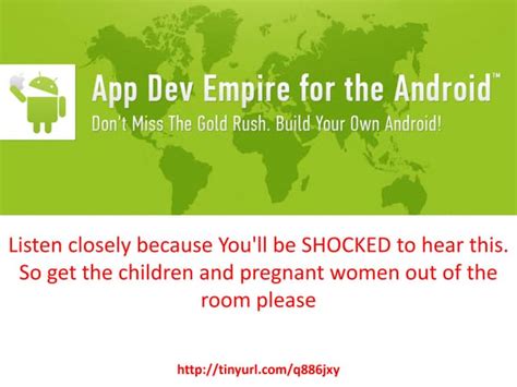 how to make android app and make money step by step pptx